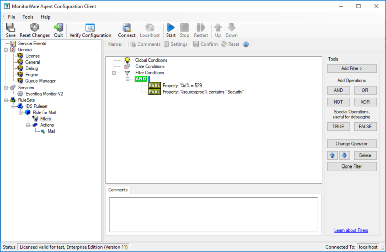 Intrusion Detection via the Windows Event Log - Adiscon