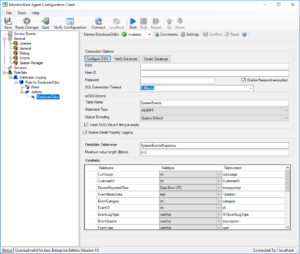 Creating a Ruleset for Database Logging - Adiscon