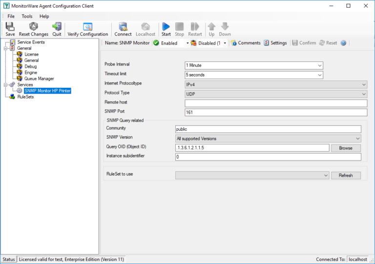 Monitor A Snmp Device Using Monitorware Agent Adiscon