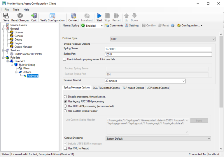 Monitor A Snmp Device Using Monitorware Agent Adiscon