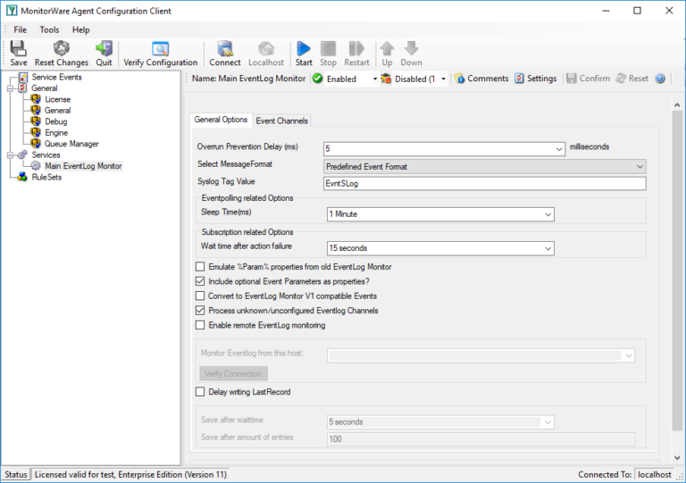 How to send EventLog entries as SNMP Traps with MonitorWare Agent. - Adiscon